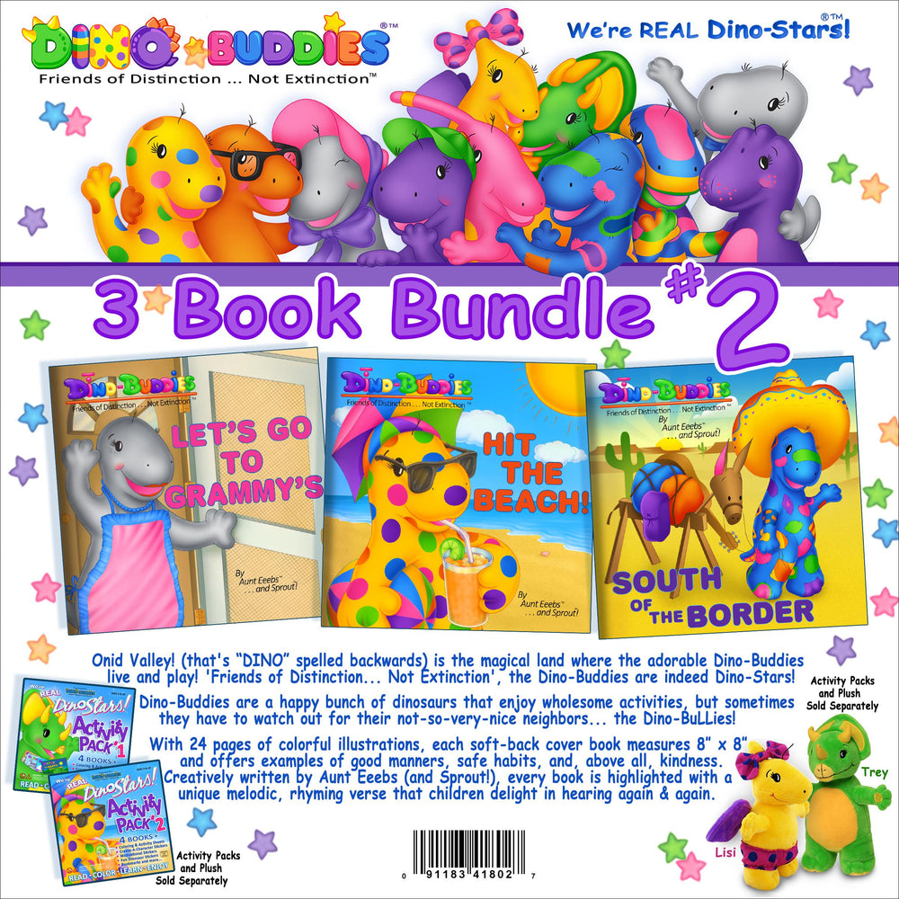 DINO-BUDDIES®™ - Book Bundles| Dino-Buddies® (Rivercrest Industries, Inc.)