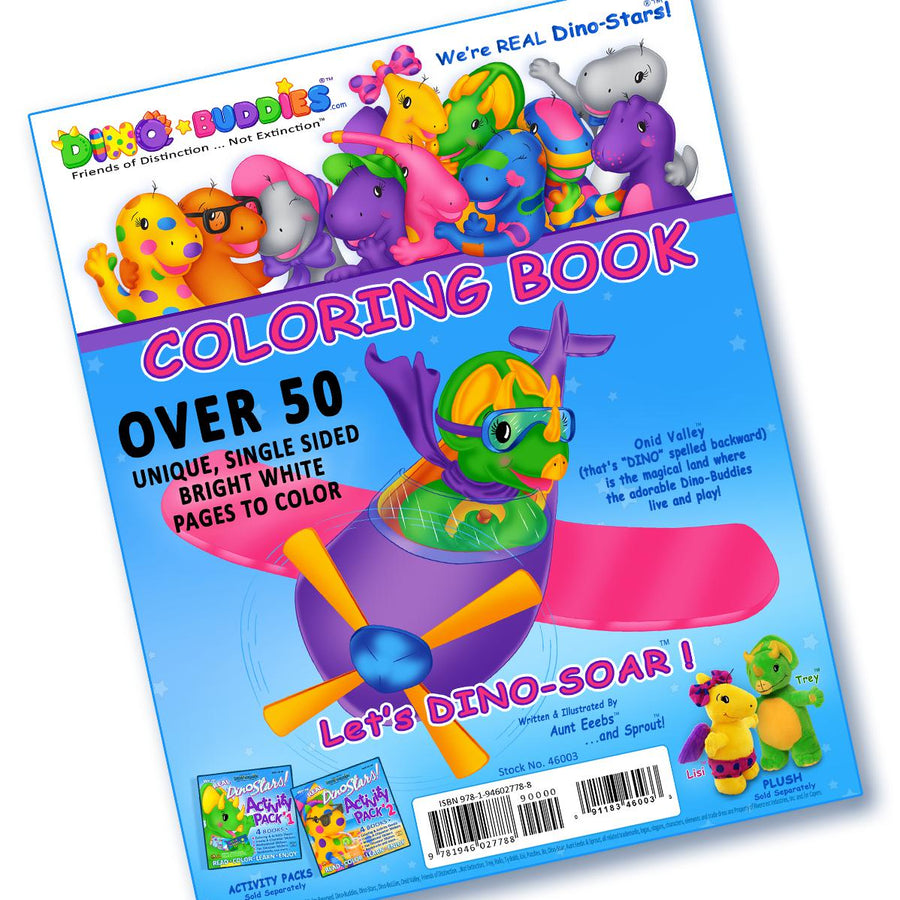 DINO-BUDDIES®™ - Coloring Books| Dino-Buddies® (Rivercrest Industries ...
