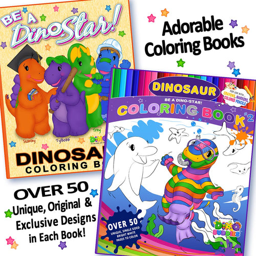 DINO-BUDDIES®™ - Coloring Books| Dino-Buddies® (Rivercrest Industries ...